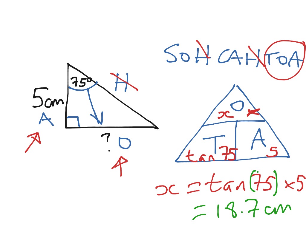 Trig worksheet qu 1 | Math | ShowMe