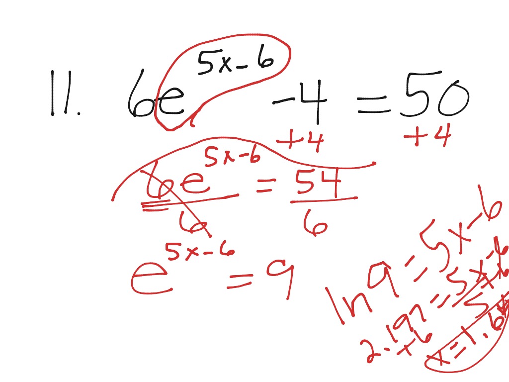 Logs Alg 2 | Math | ShowMe